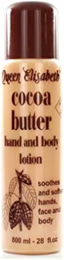 Queen Elisabeth Cocoa Butter Hand and Body Lotion